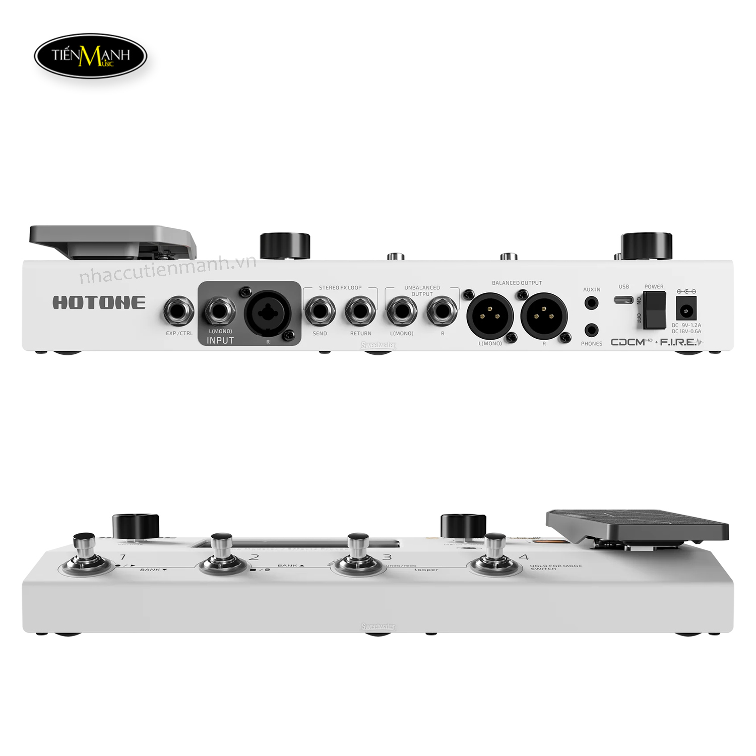 Phơ Hotone Ampero II Gen 2 MP350 - Multi effect Pedal - Nhạc Cụ Tiến Mạnh