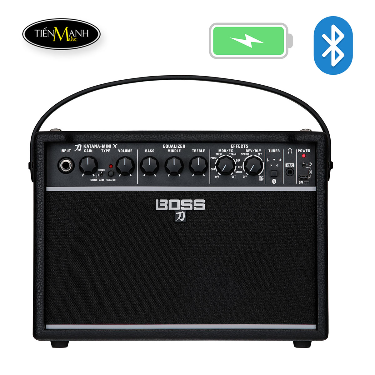 Ampli Guitar Điện Boss Katana KTN Mini X (10W ) - Nhạc Cụ Tiến Mạnh