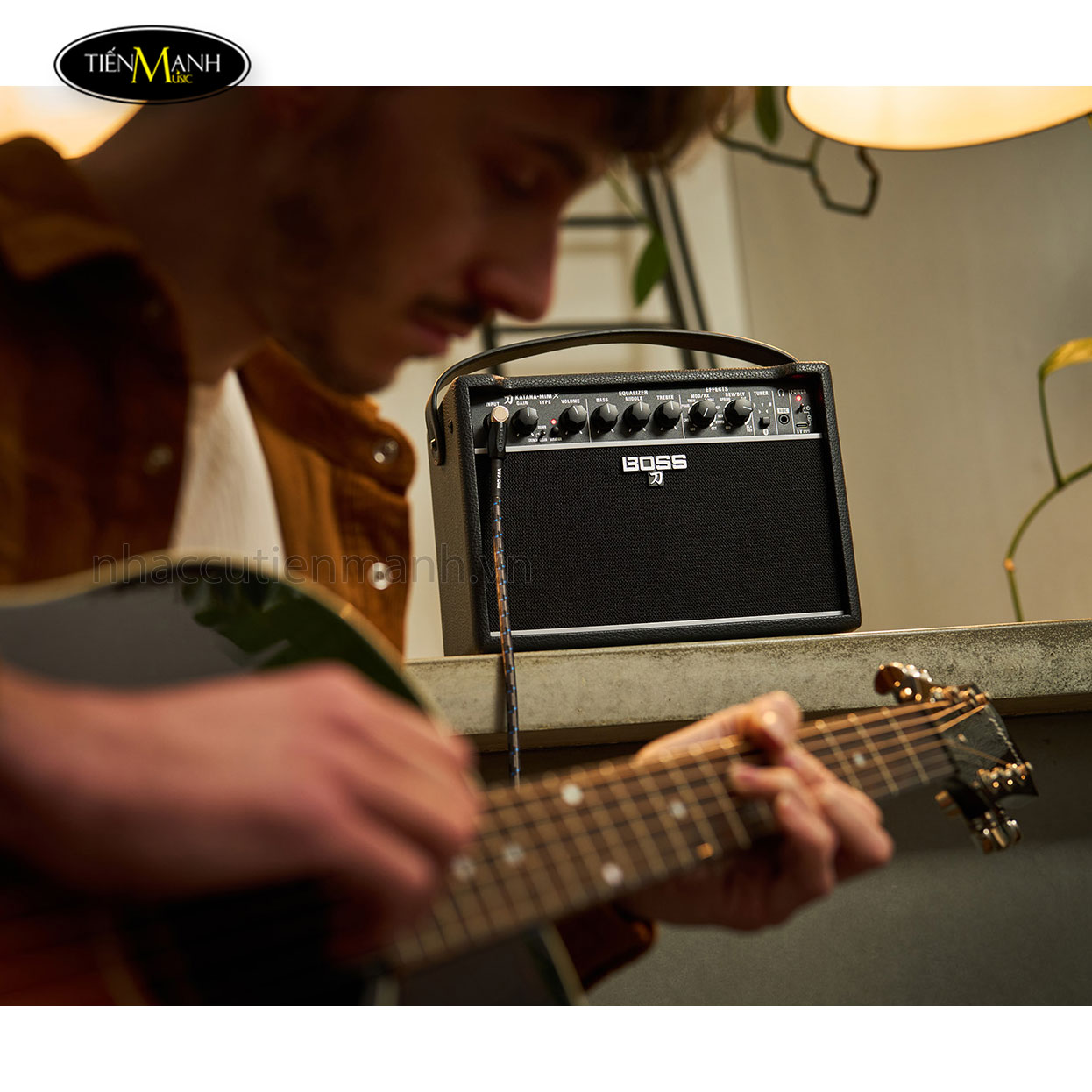 Ampli Guitar Điện Boss Katana KTN Mini X (10W ) - Nhạc Cụ Tiến Mạnh