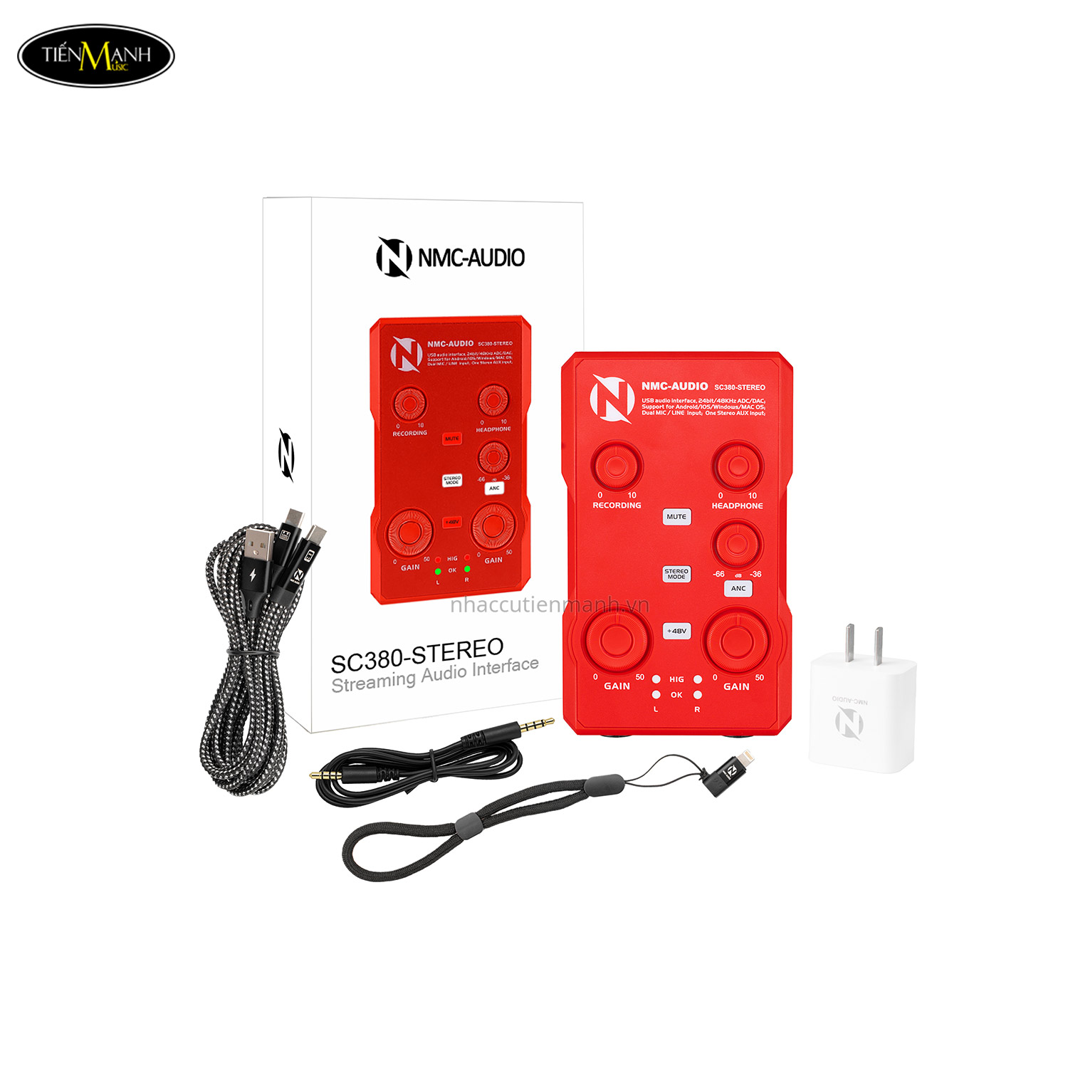 Box Live stream Stereo NMC-AUDIO SC380 - Nhạc Cụ Tiến Mạnh