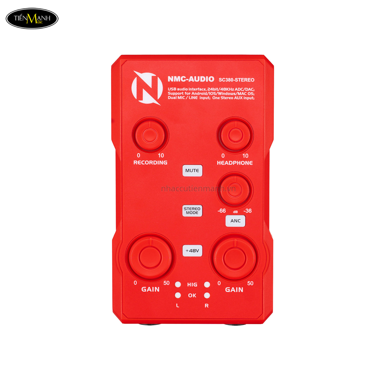 Box Live stream Stereo NMC-AUDIO SC380 - Nhạc Cụ Tiến Mạnh