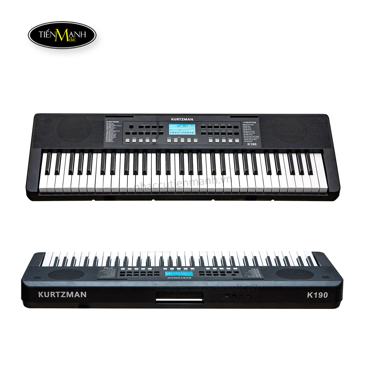Đàn Organ Kurtzman K190 - Keyboard - Nhạc Cụ Tiến Mạnh
