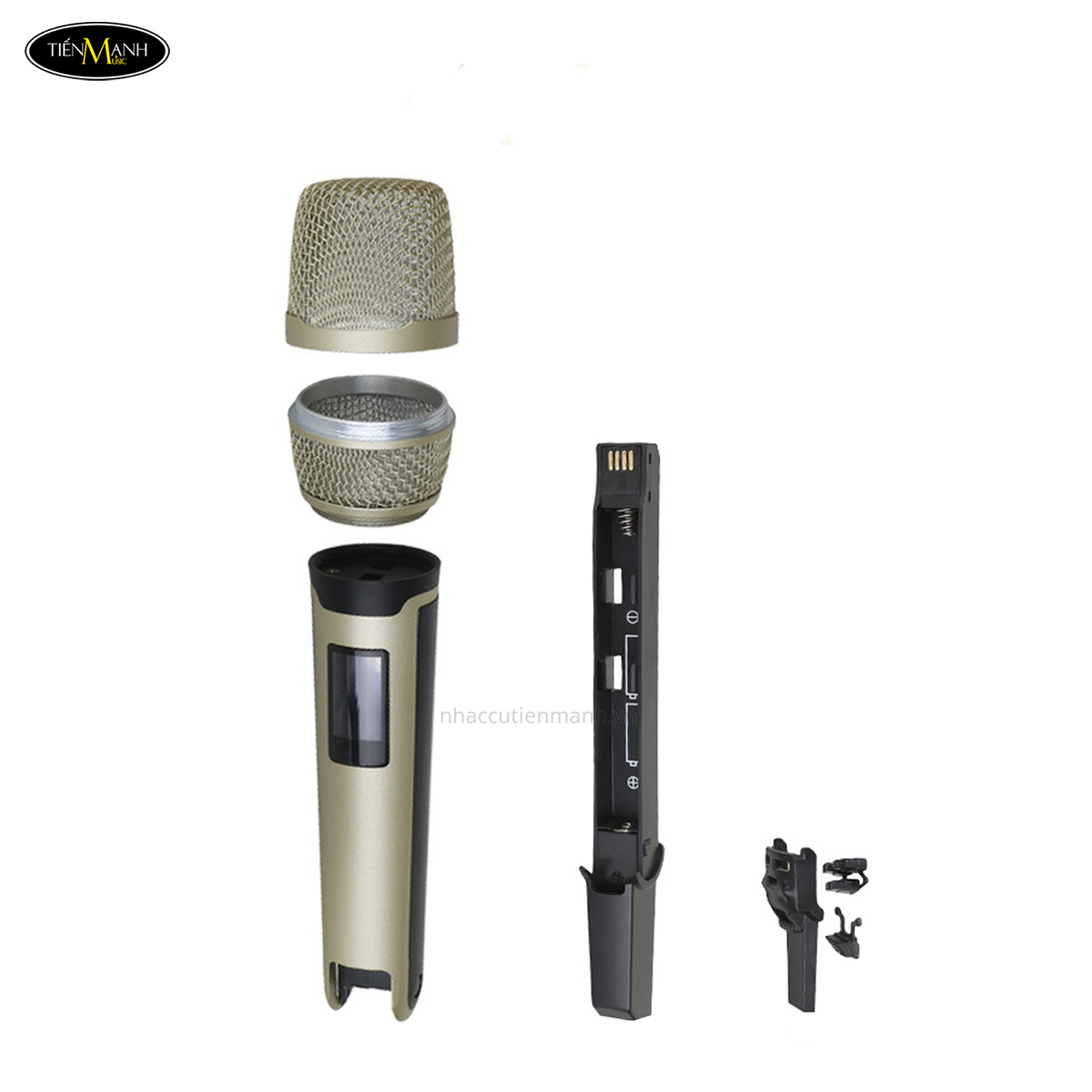 Micro Không Dây Dr.Mic WMGD - Bộ 2 Mic Wireless Karaoke Vocal - Nhạc Cụ ...