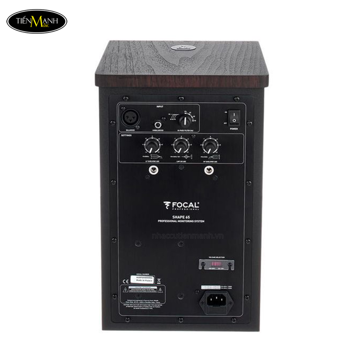 Loa Kiểm Âm Focal SHAPE 65 [MỘT CẶP] - Nhạc Cụ Tiến Mạnh