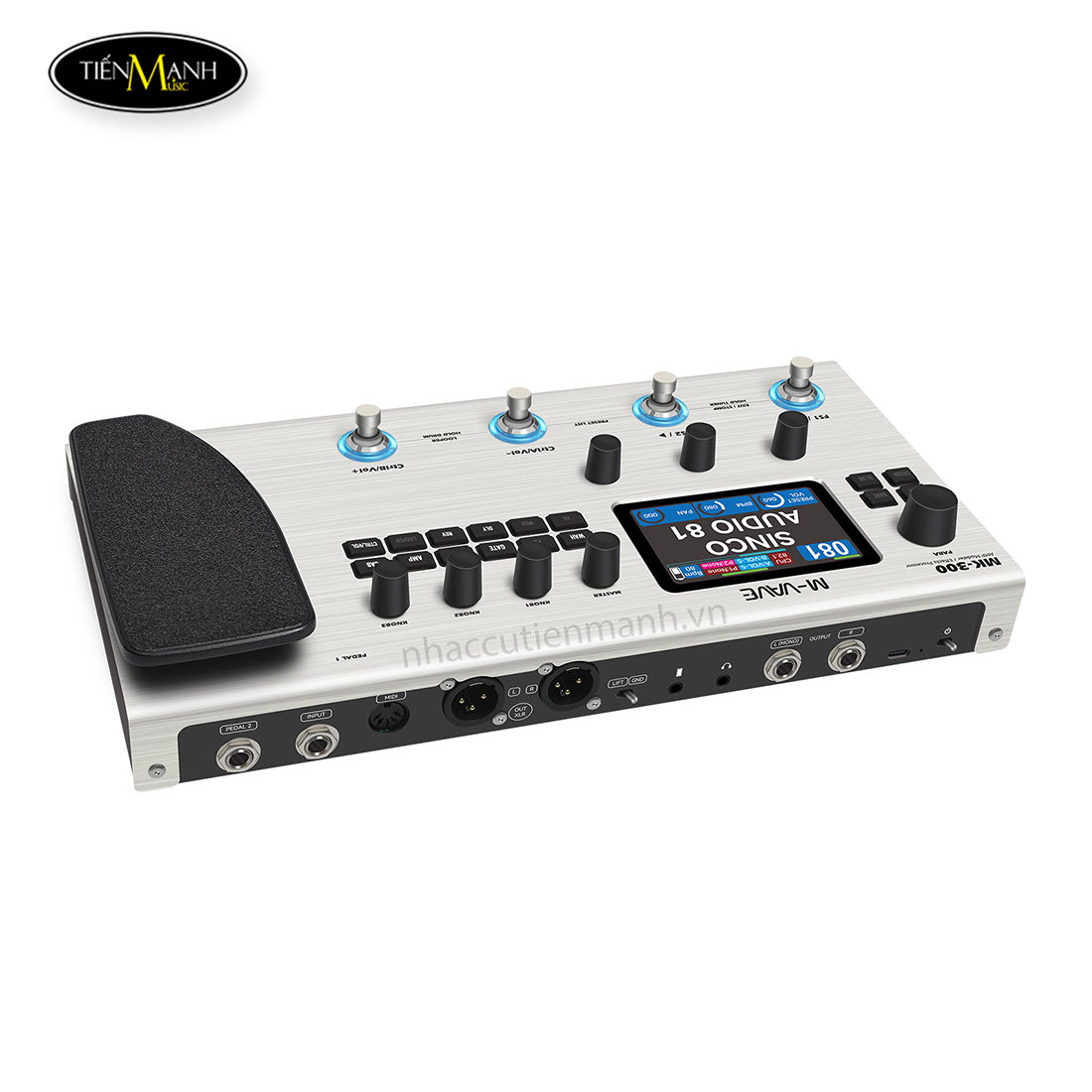 Pedal M-Vave MK300 - Multi Effect Processor Guitar - Nhạc Cụ Tiến Mạnh