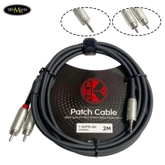 Dây Cáp Chữ Y 3ly Stereo TRS Sang 2 Đầu Hoa Sen RCA Kirlin Y-364PRL ...
