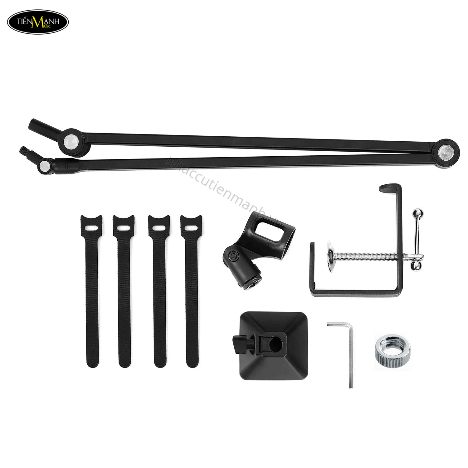 Giá Đỡ Micro Arm Kẹp Bàn Dr.Mic F08 - Nhạc Cụ Tiến Mạnh